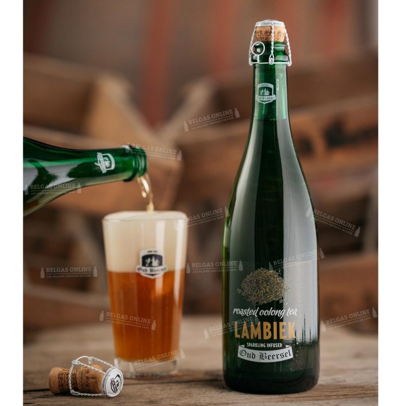 Comprar cerveza lambic | Oud Beersel Roasted Oolong tea 75cl | Belgas ...
